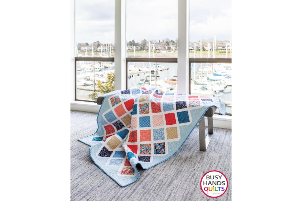 Make it Scrappy in Cottage Cove Throw Quilt Kit! – Busy Hands Quilts