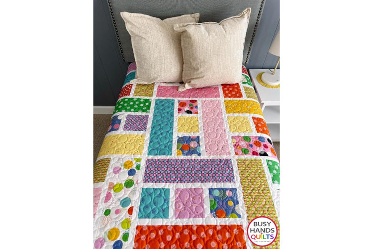 Blessings Throw Quilt in Celebrate! – Busy Hands Quilts