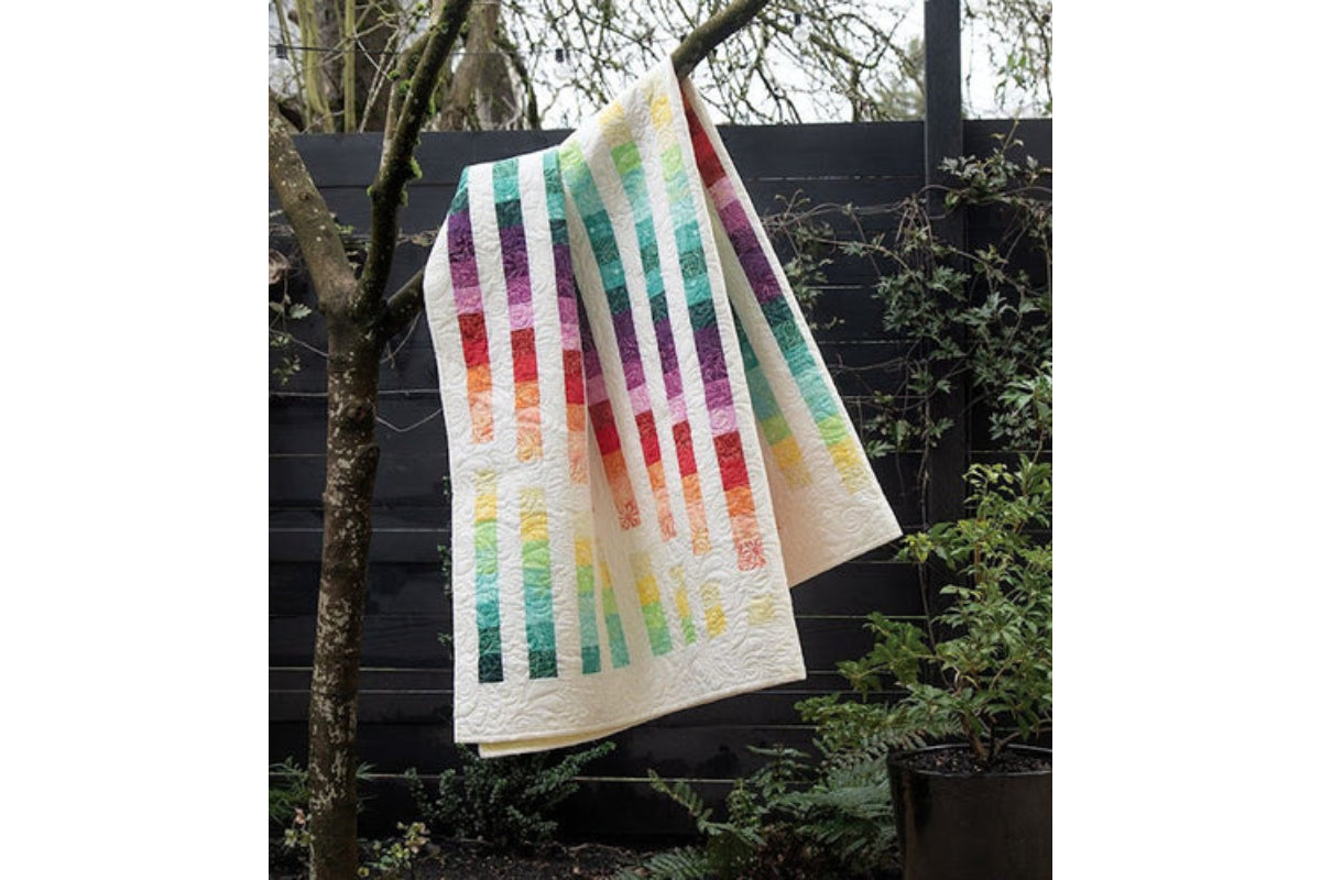 Easy Bargello Quilt Kit in Freshly Picked Batiks! – Busy Hands Quilts