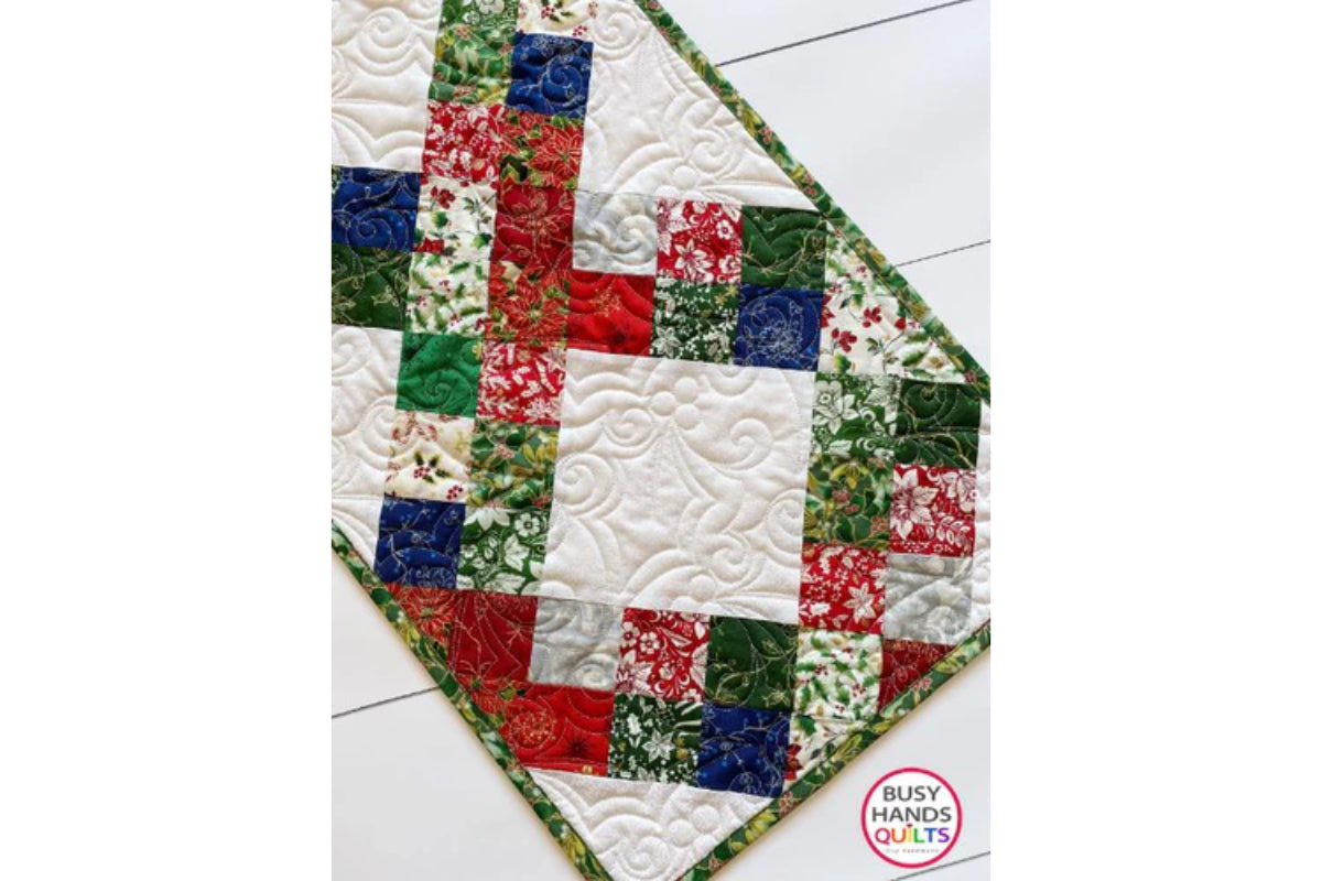 Hand Picked Quilt Pattern - A Quilted Table Runner! – Busy Hands Quilts
