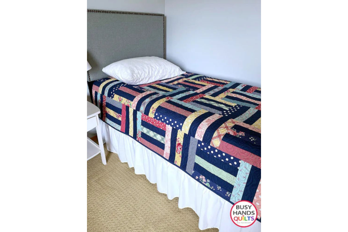Skyline Divide Quilt Pattern - A Throw in Notting Hill! – Busy Hands Quilts