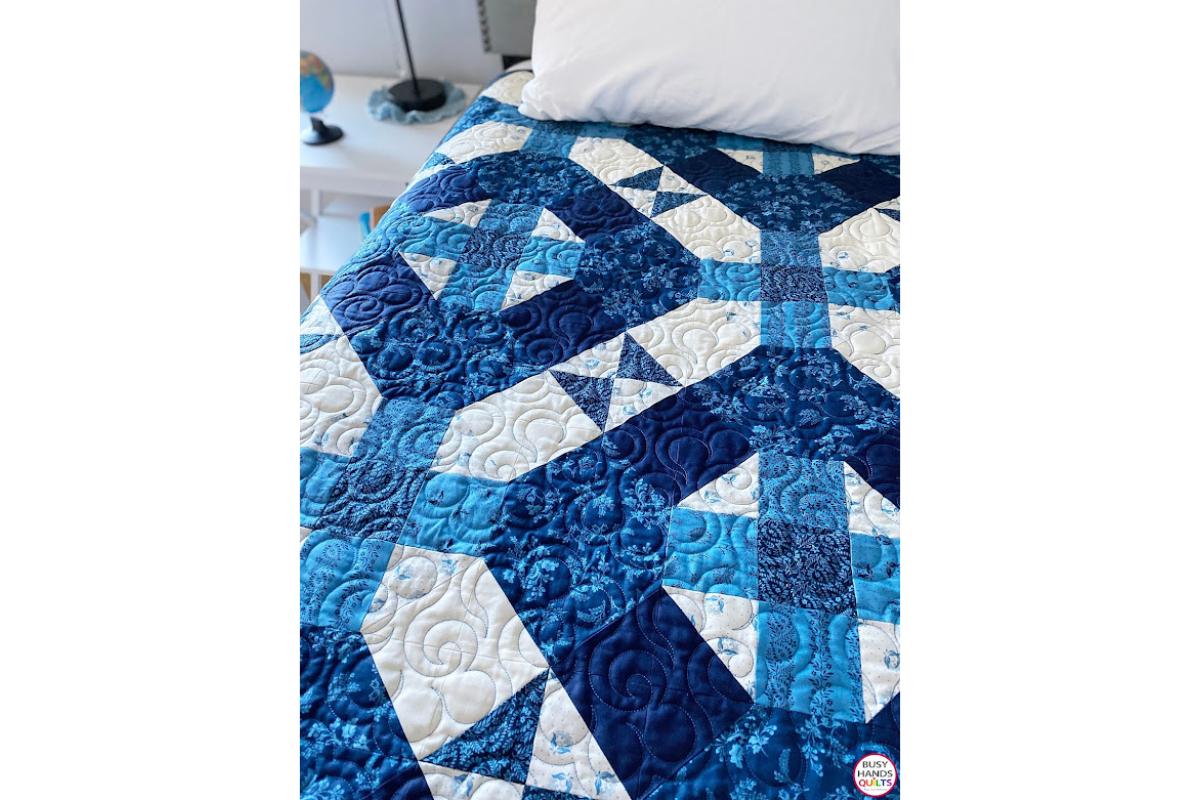 Nantucket Quilt Pattern - The All Blues One! – Busy Hands Quilts