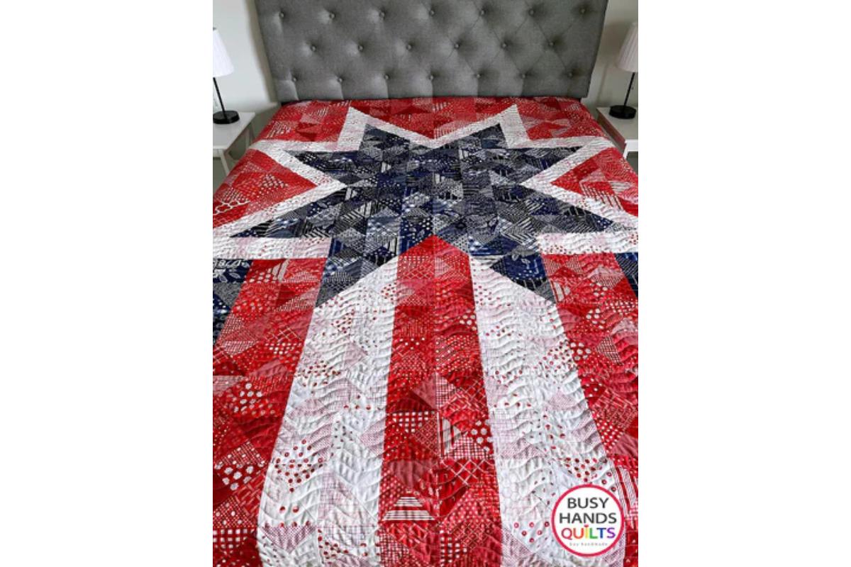 Star Spangled Quilt Pattern! – Busy Hands Quilts