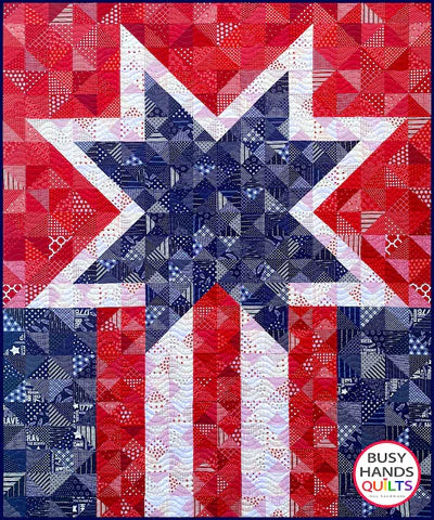Star Spangled Pattern – Busy Hands Quilts