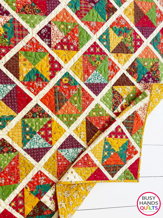 Sunshine Quilt Pattern PDF DIGITAL DOWNLOAD – Busy Hands Quilts