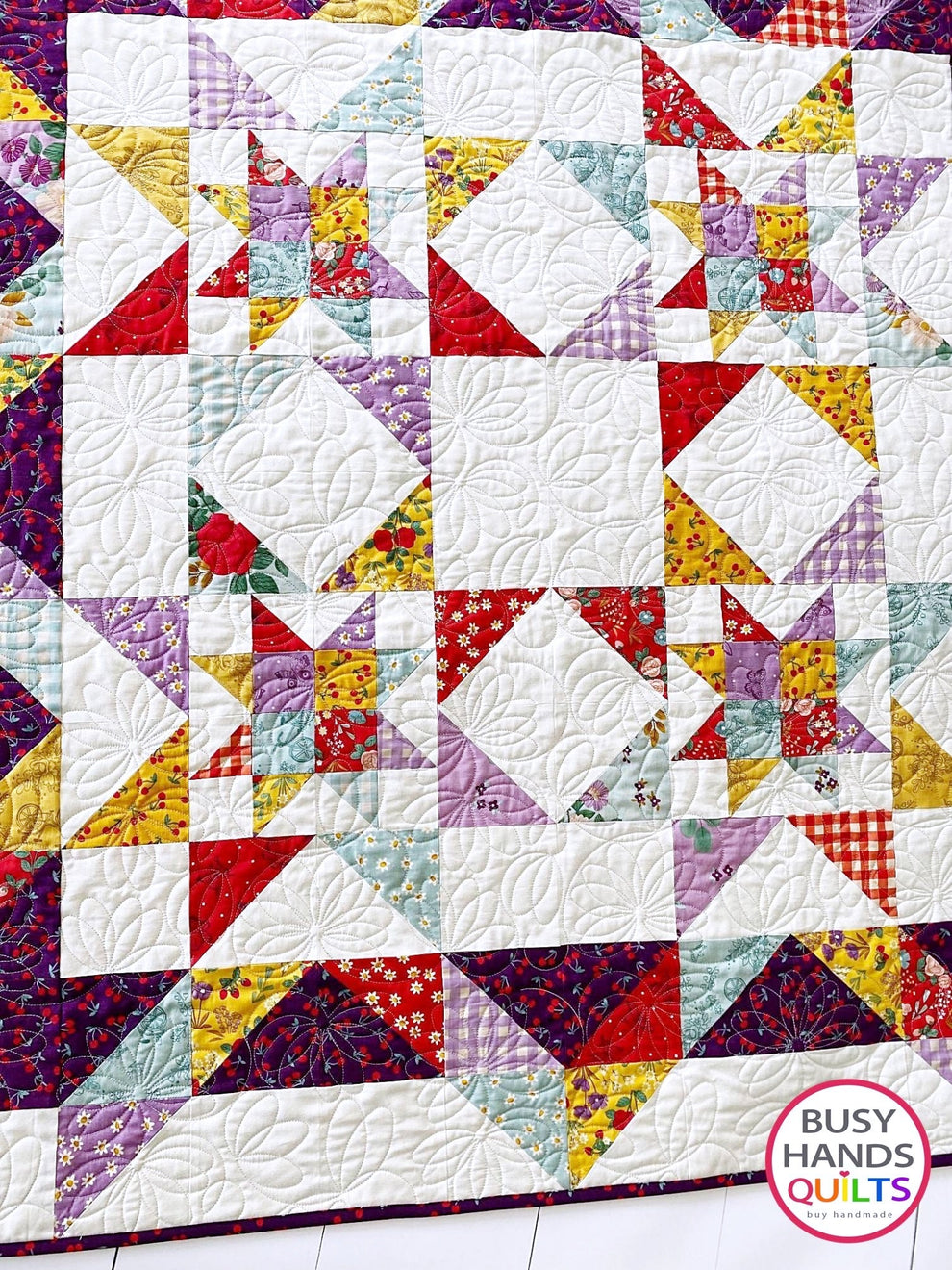 Hometown Stars Quilt Pattern PDF DOWNLOAD – Busy Hands Quilts