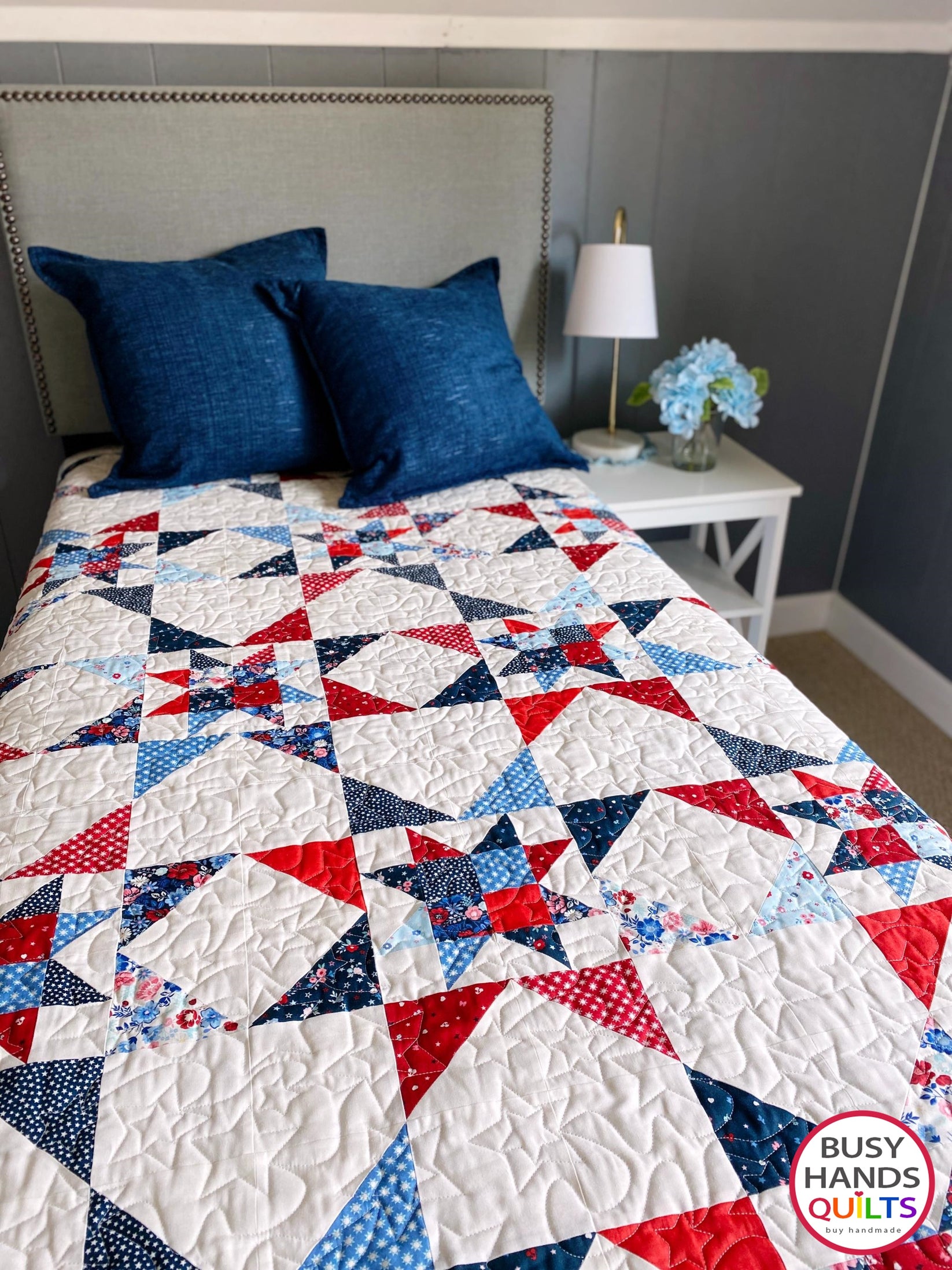 Fireworks Quilt Pattern PRINTED – Busy Hands Quilts