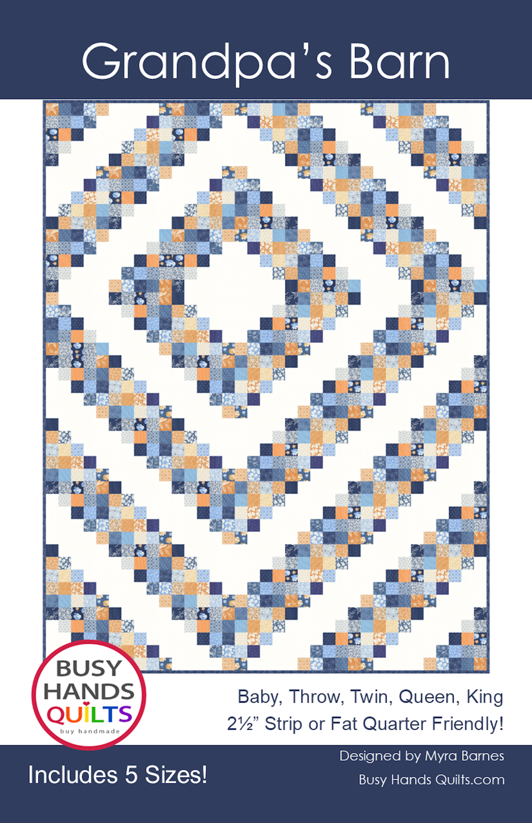 Grandpa's Barn Pattern – Busy Hands Quilts