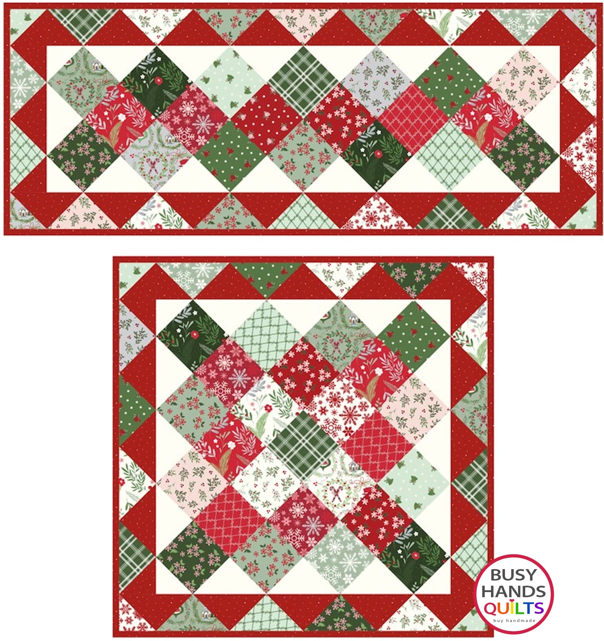 Jolie Quilt Pattern PRINTED – Busy Hands Quilts