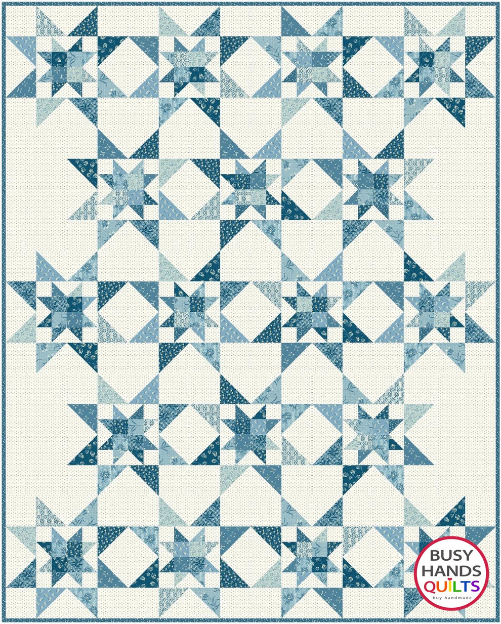 Fireworks Quilt Pattern PRINTED – Busy Hands Quilts