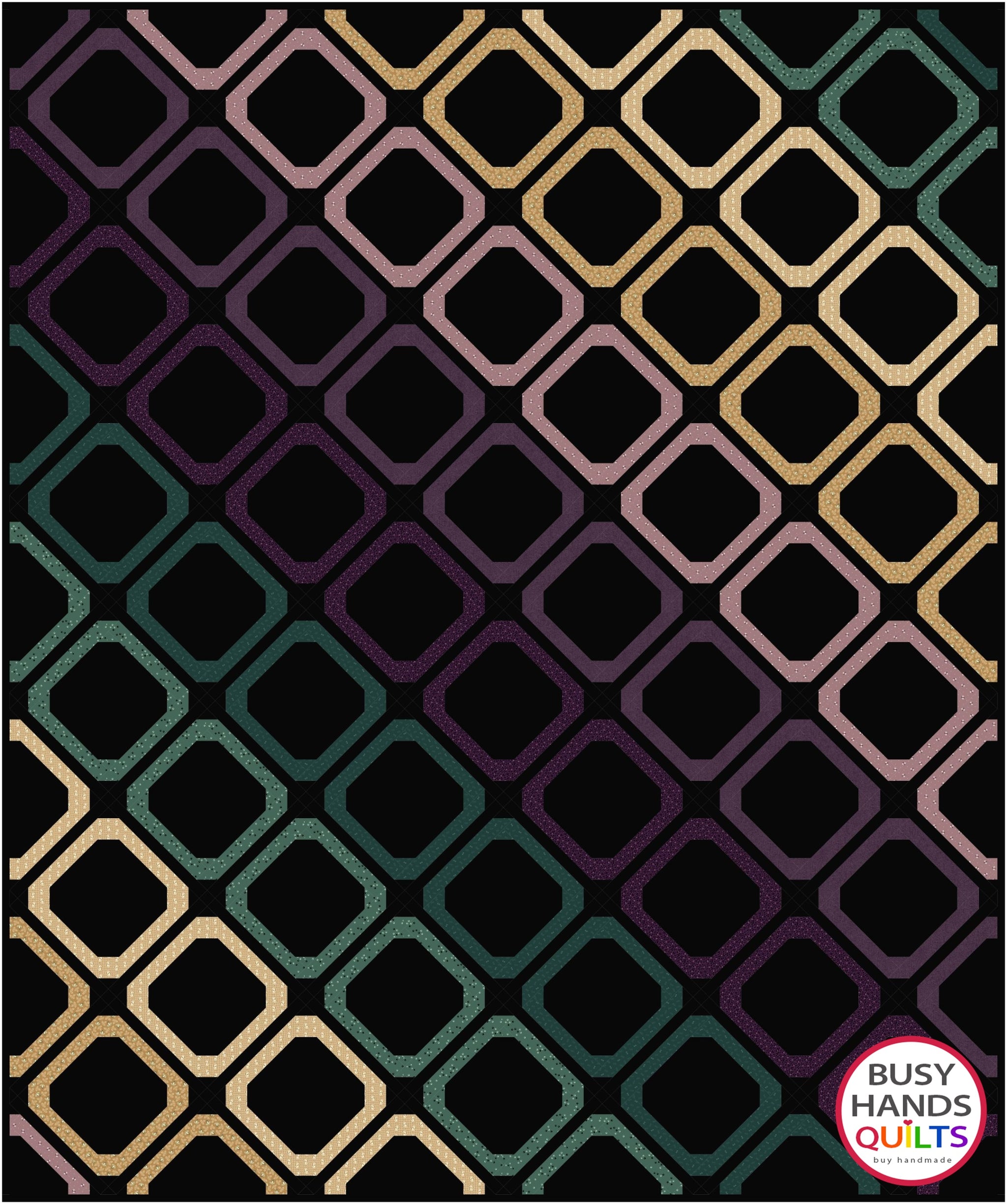 Gemstones Quilt Pattern PDF DOWNLOAD – Busy Hands Quilts