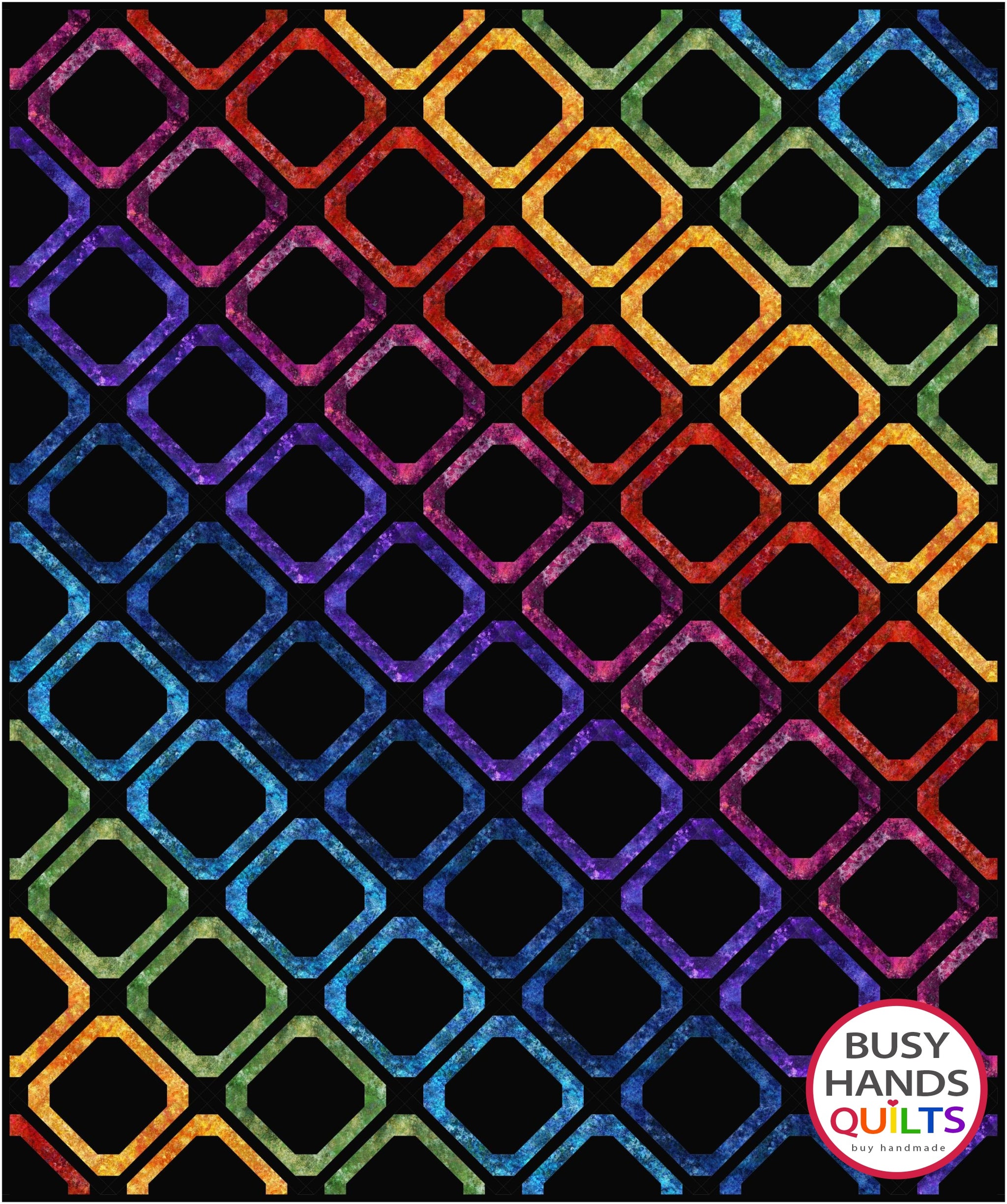 Gemstones Quilt Pattern PDF DOWNLOAD – Busy Hands Quilts