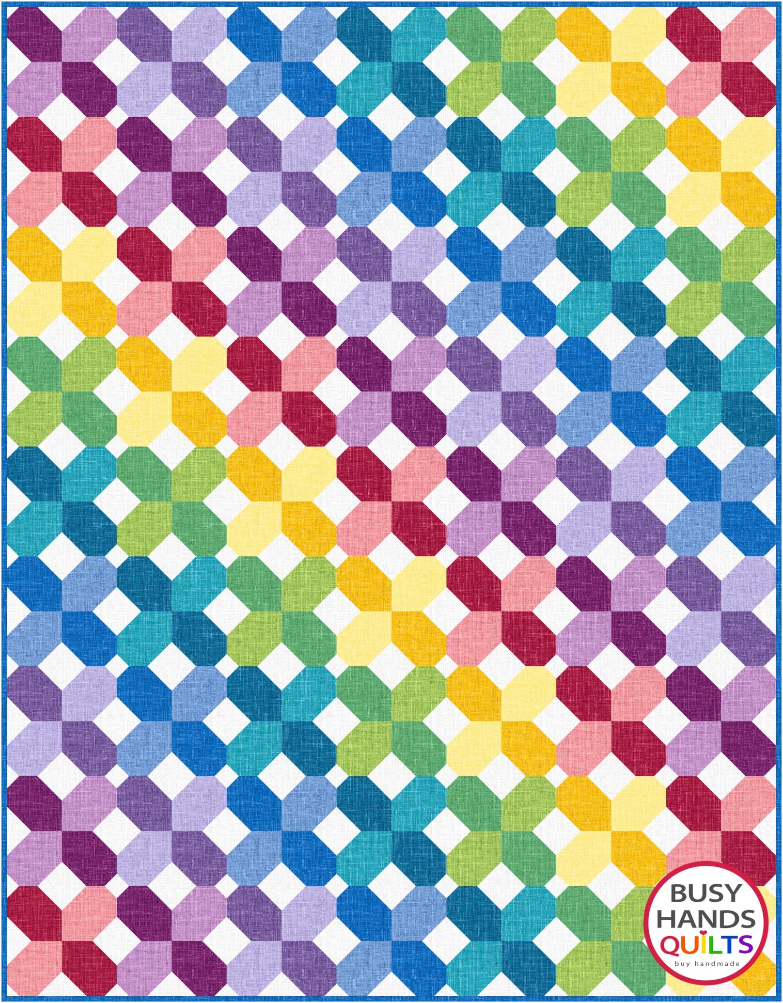 Glimmer Quilt Pattern PDF DOWNLOAD – Busy Hands Quilts