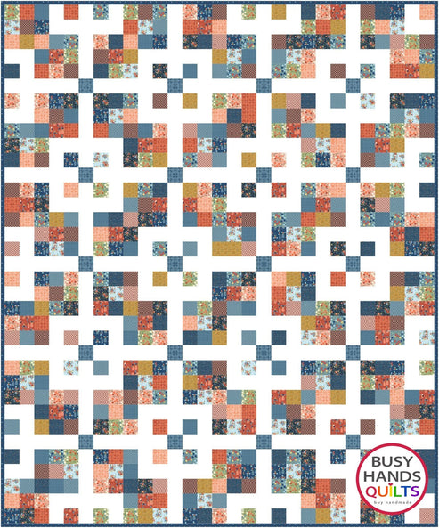 Grid Pop Quilt Pattern PDF DOWNLOAD – Busy Hands Quilts