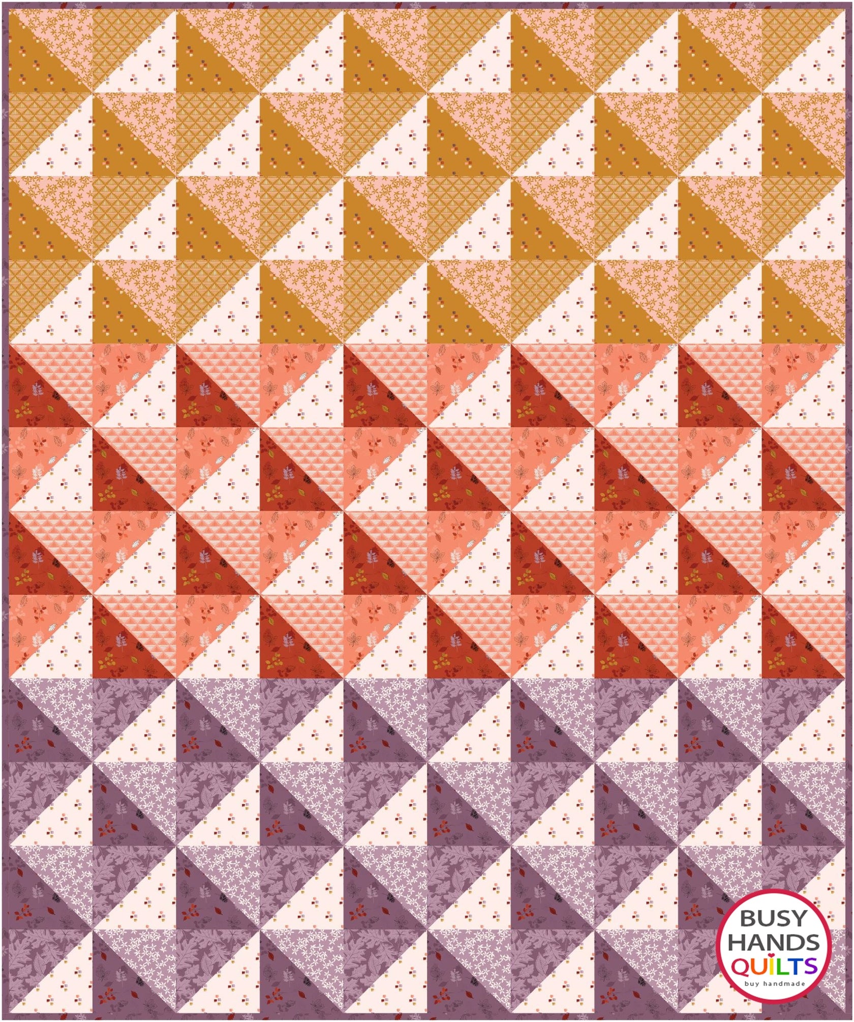 Horizon Quilt Pattern PDF DOWNLOAD – Busy Hands Quilts
