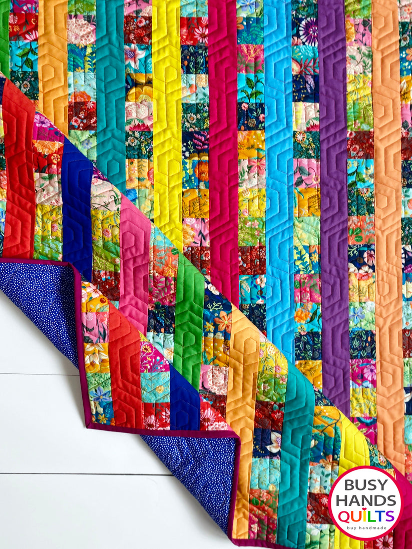 Woven Threads Quilt Pattern by Busy Hands Quilts