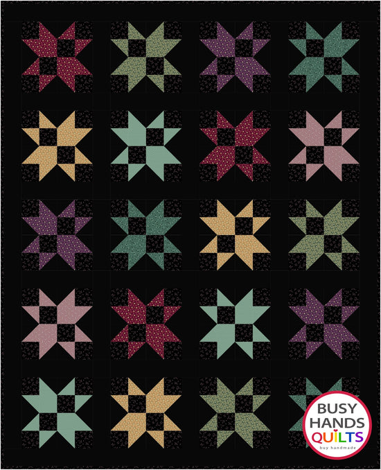 Jacks Quilt Pattern PRINTED – Busy Hands Quilts