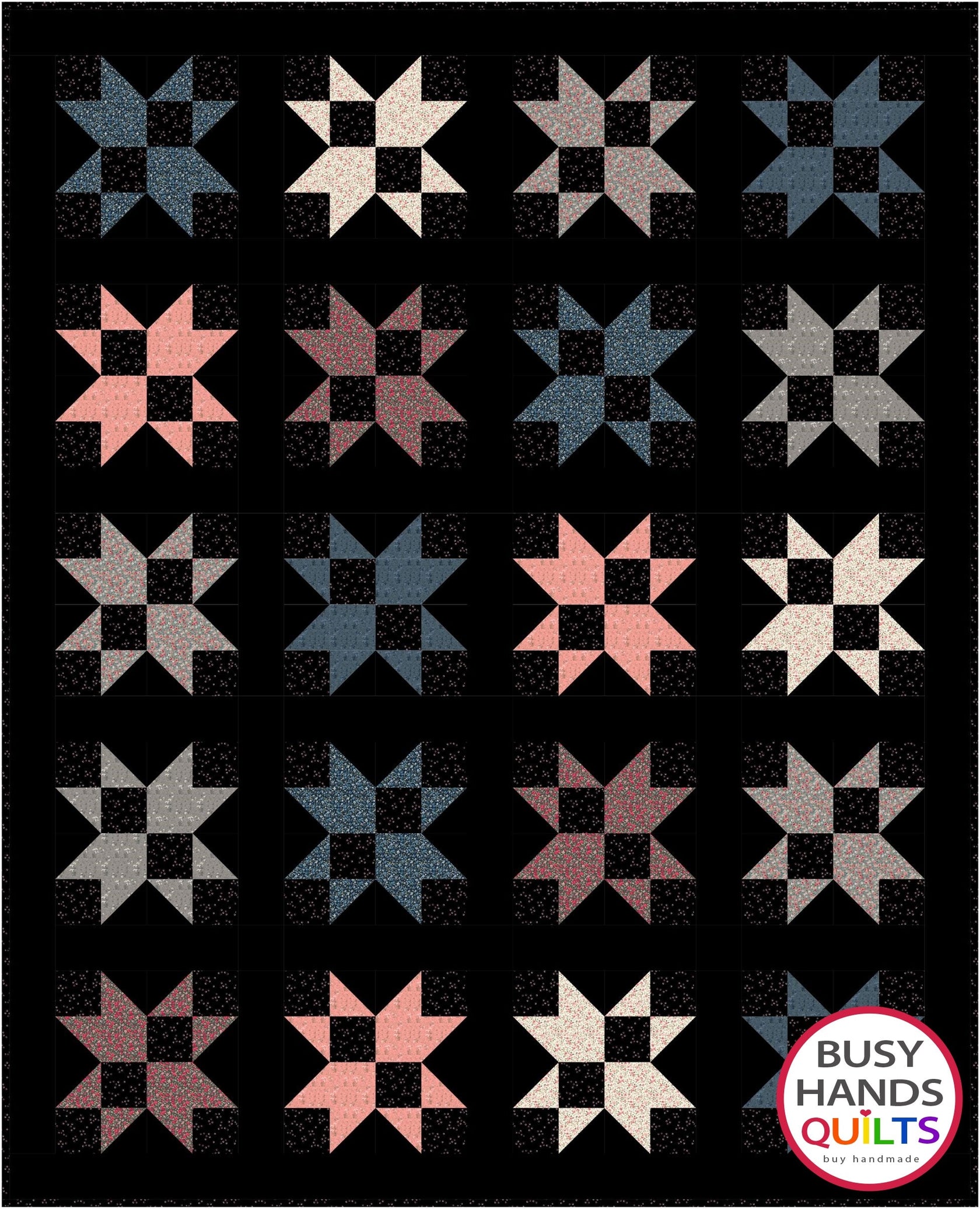 Jacks Quilt Pattern PDF DOWNLOAD – Busy Hands Quilts
