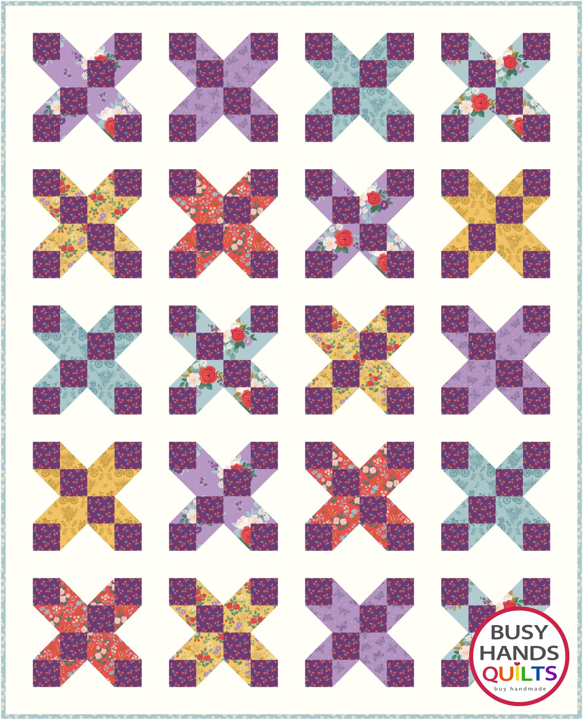 Jacks Quilt Pattern PDF DOWNLOAD – Busy Hands Quilts