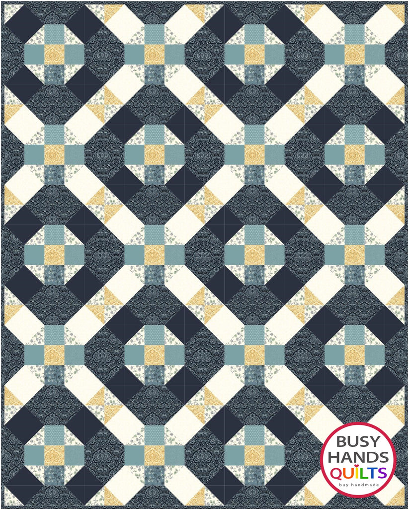 Nantucket Quilt Pattern by Busy Hands Quilts