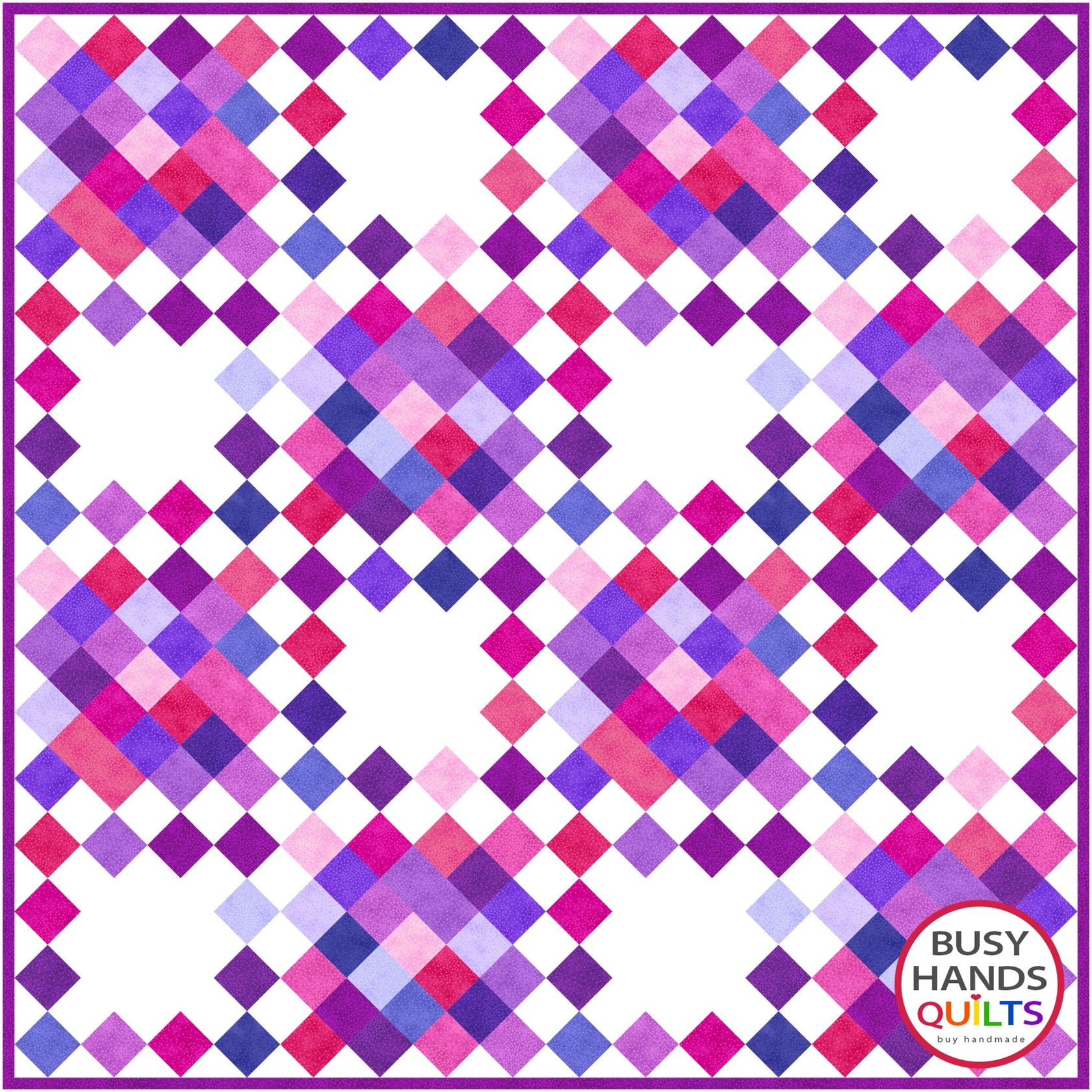 Picnic Plaid Quilt Pattern PRINTED – Busy Hands Quilts