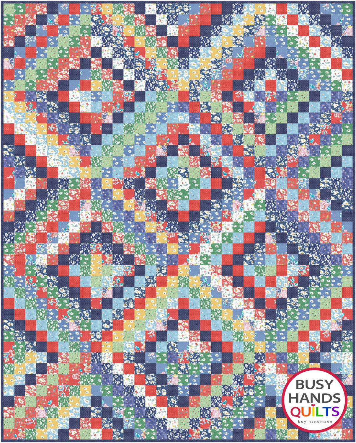 Scrappy Goodness Quilt Pattern by Busy Hands Quilts