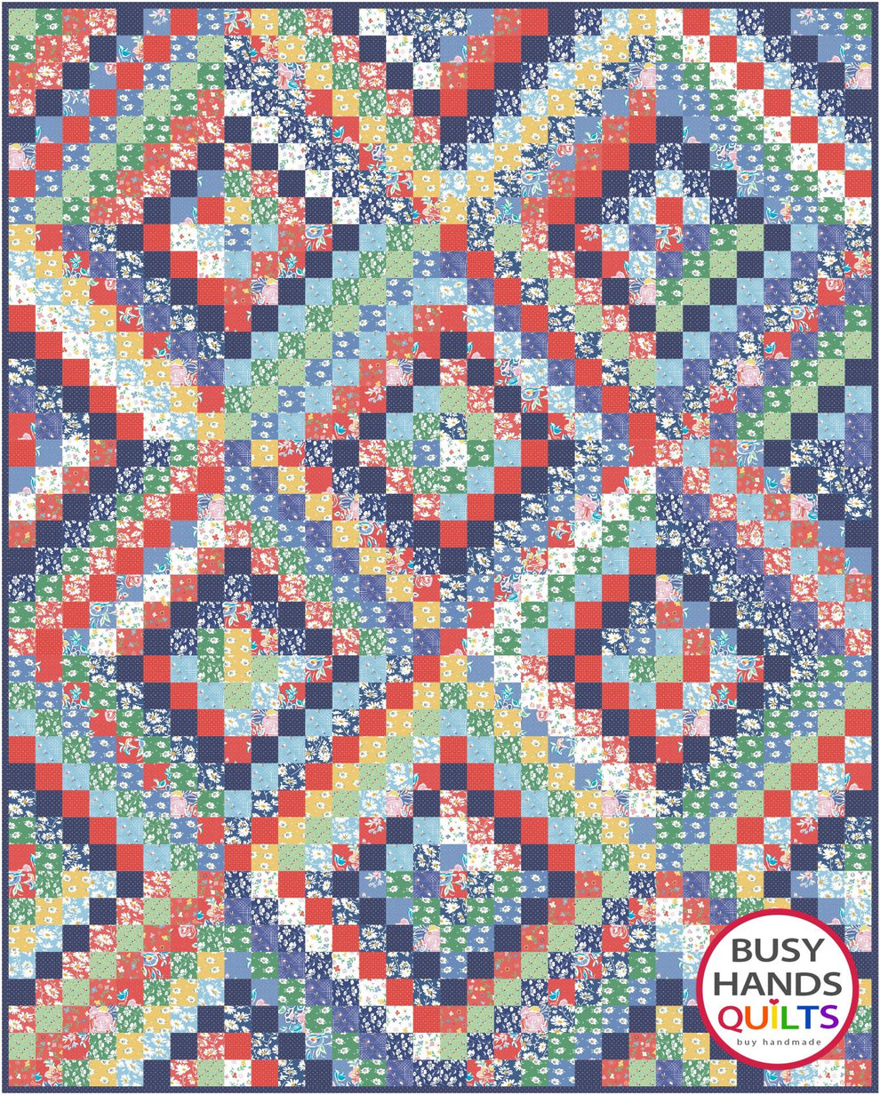Scrappy Goodness Quilt Pattern by Busy Hands Quilts
