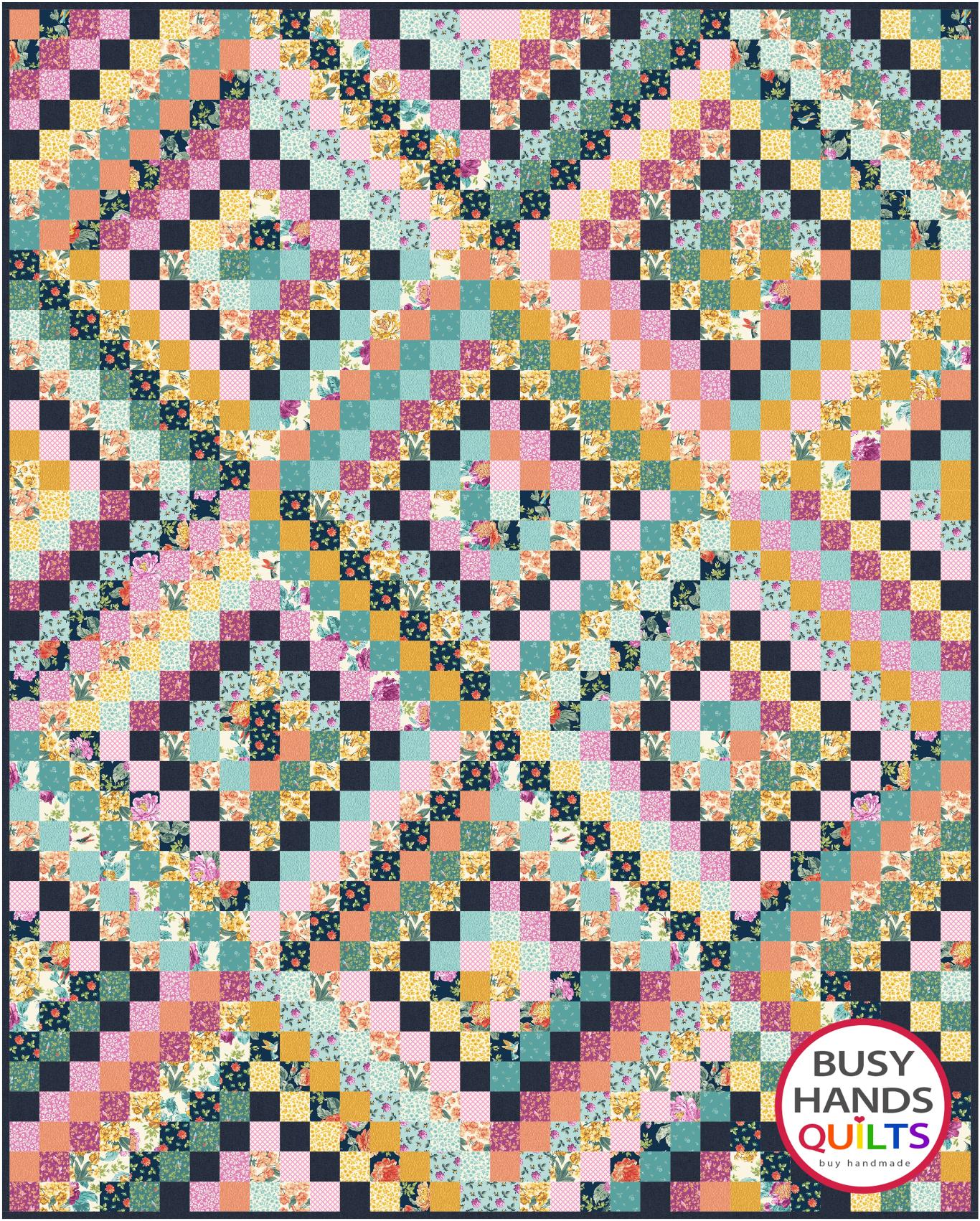 Scrappy Goodness Quilt Pattern by Busy Hands Quilts
