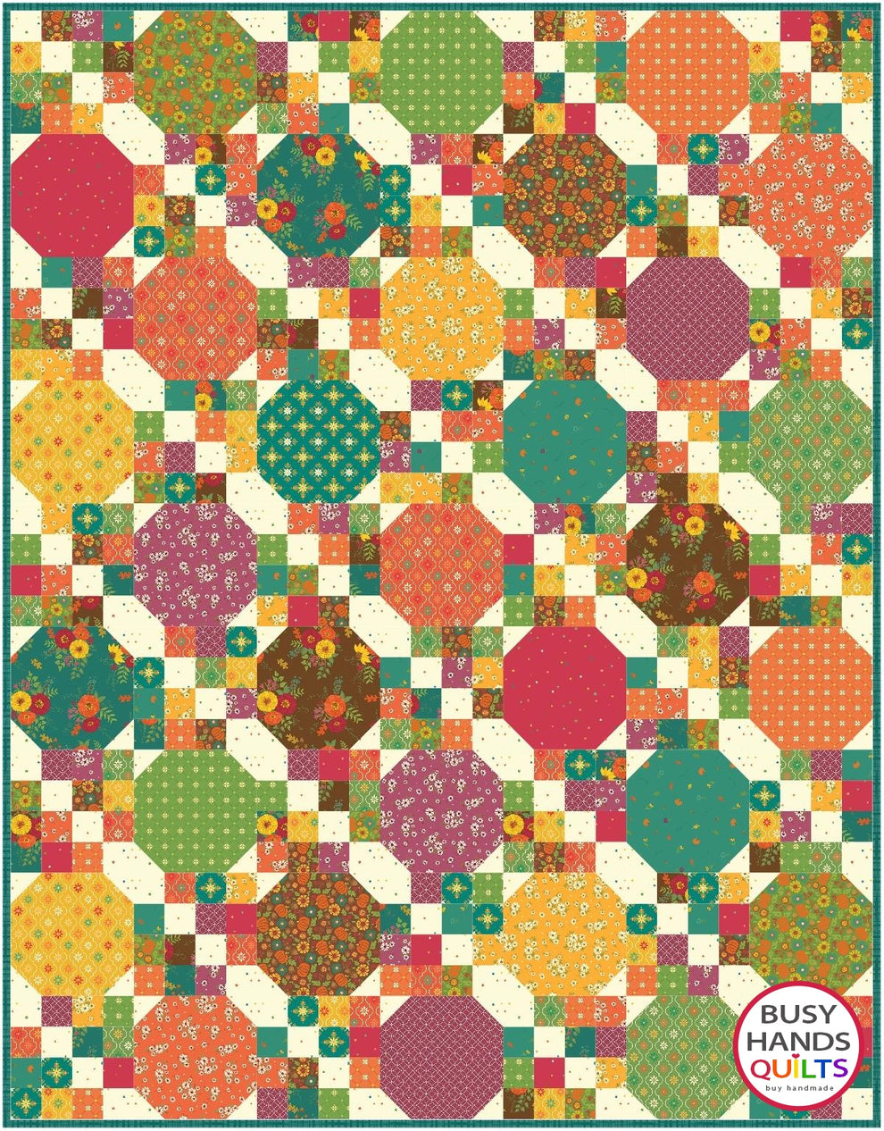Square Dance Quilt Pattern by Busy Hands Quilts