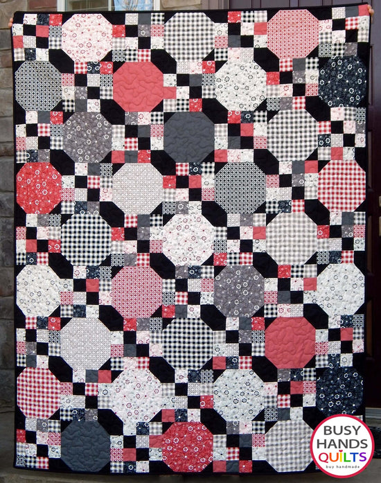Square Dance Quilt Pattern by Busy Hands Quilts