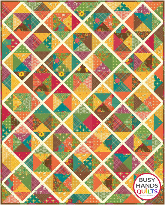Sunshine Quilt Pattern PDF DIGITAL DOWNLOAD – Busy Hands Quilts