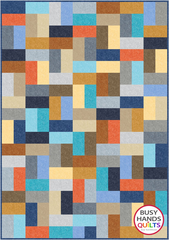 Oh Happy Day Quilt Pattern by Busy Hands Quilts