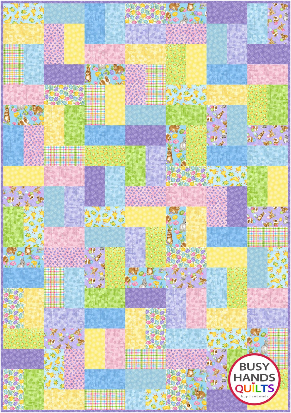 Oh Happy Day Quilt Pattern by Busy Hands Quilts