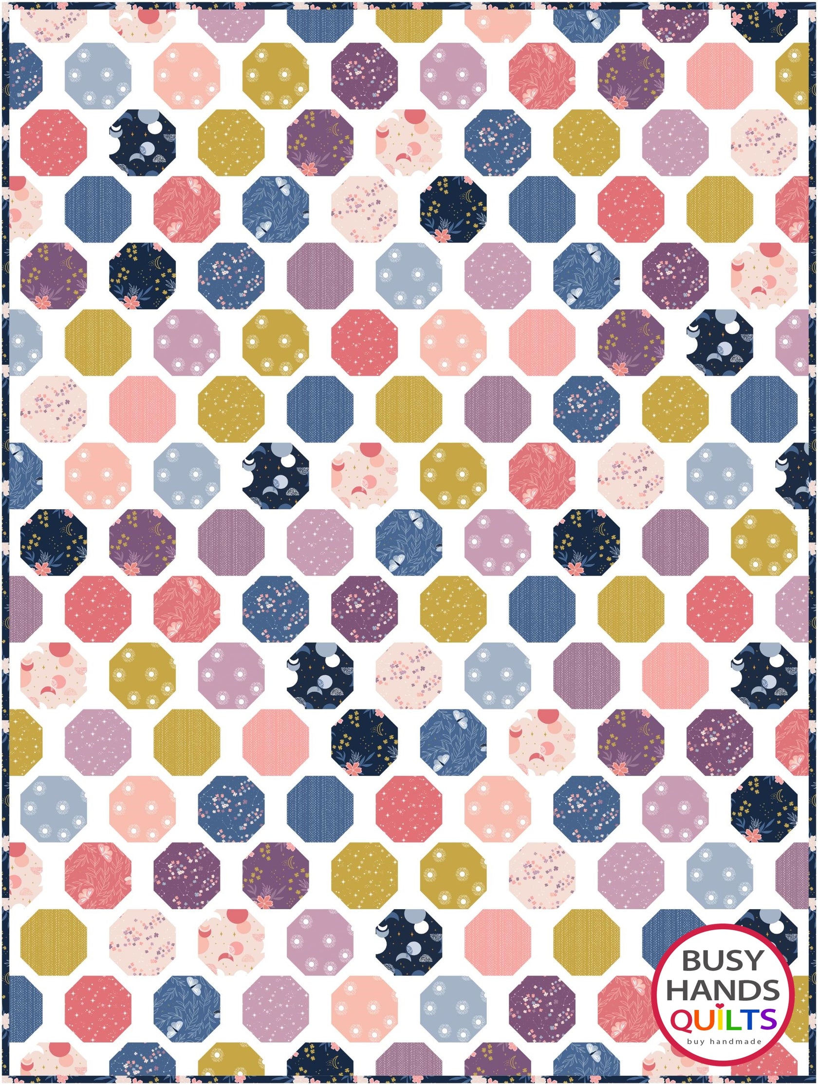 Wild Blooms Quilt Pattern PDF DOWNLOAD – Busy Hands Quilts