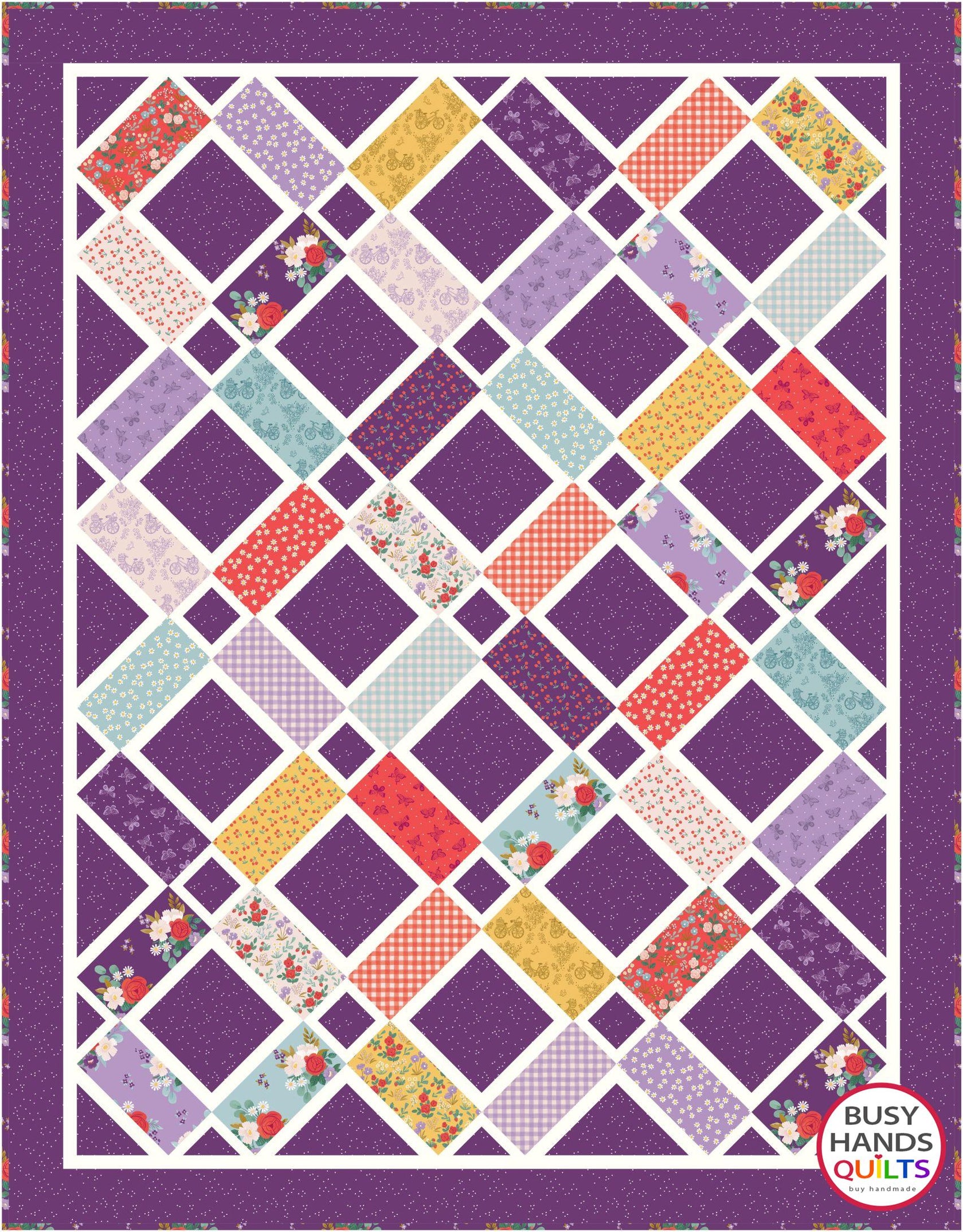 Looking Glass Quilt Pattern by Busy Hands Quilts