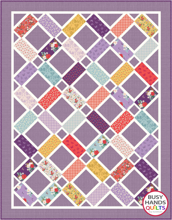 Looking Glass Quilt Pattern by Busy Hands Quilts