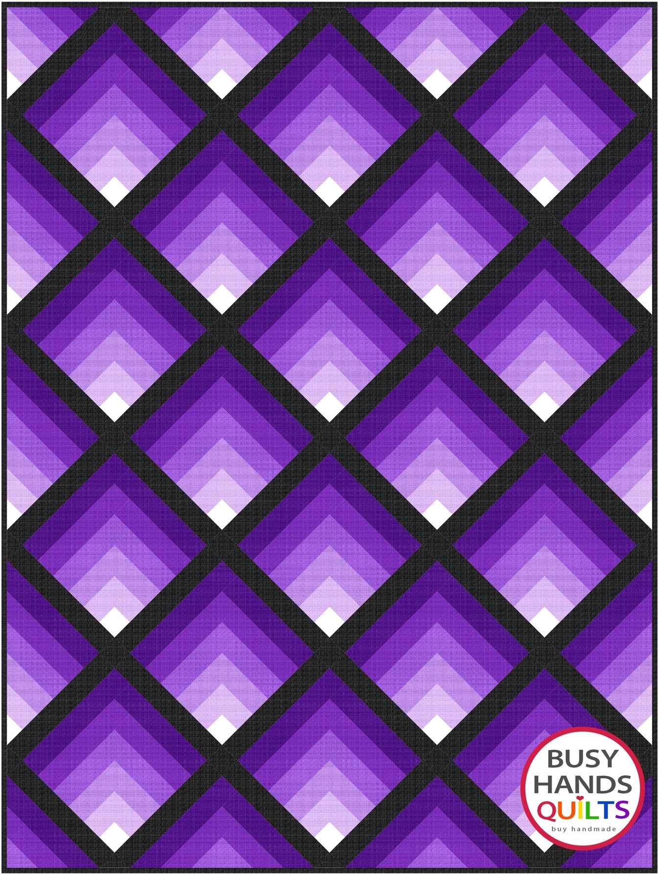 Waterfall II Quilt Pattern by Busy Hands Quilts