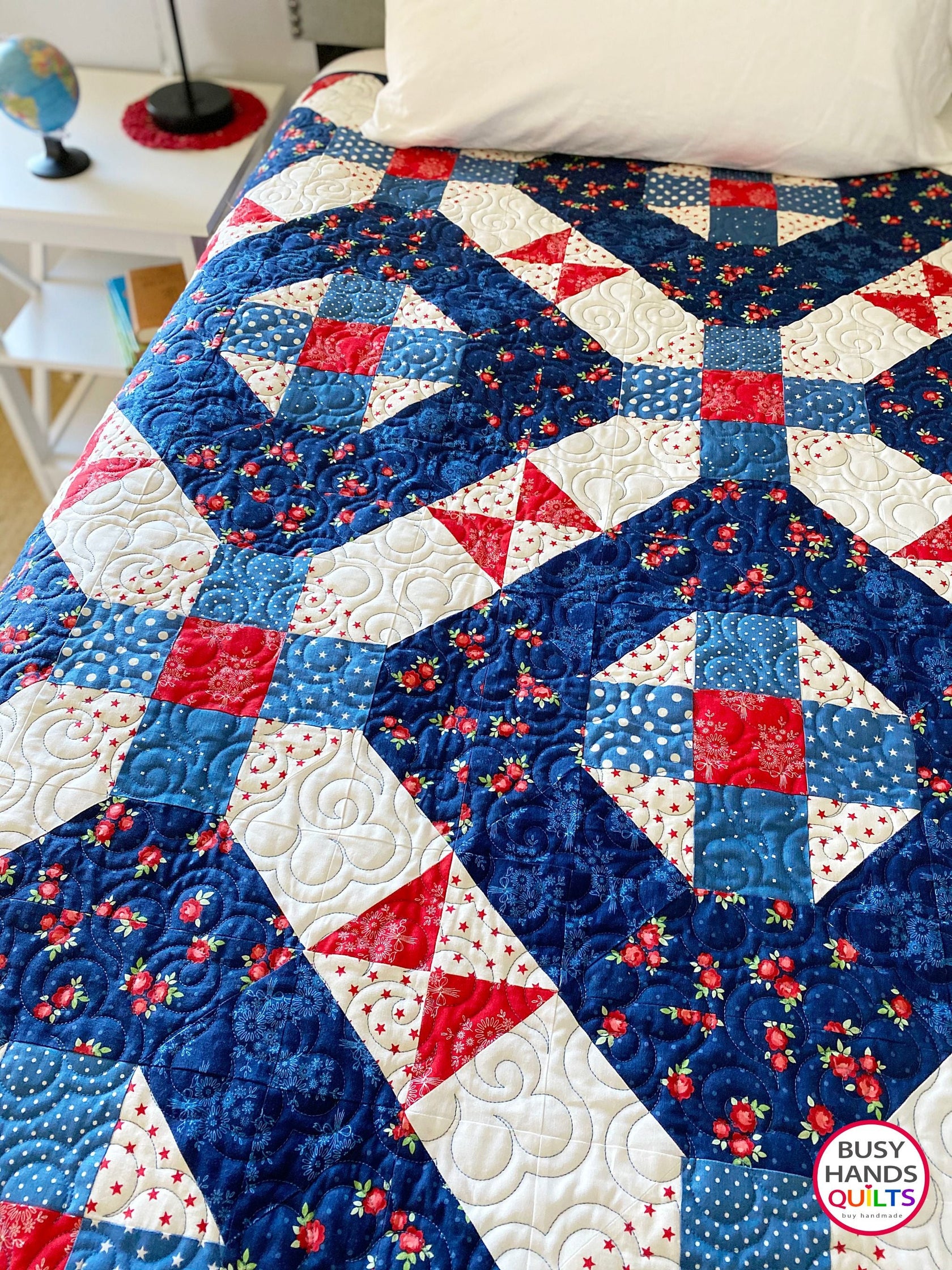 Nantucket Quilt Pattern by Busy Hands Quilts