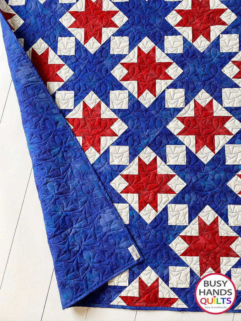 School Colors Quilt Pattern by Busy Hands Quilts