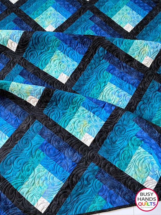 Waterfall Quilt Pattern by Busy Hands Quilts