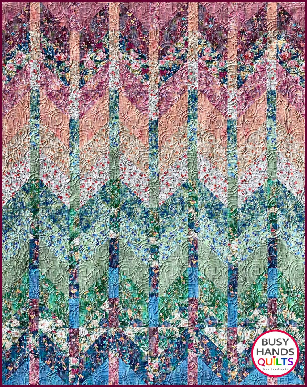 Ombre Mountains Patterns – Busy Hands Quilts