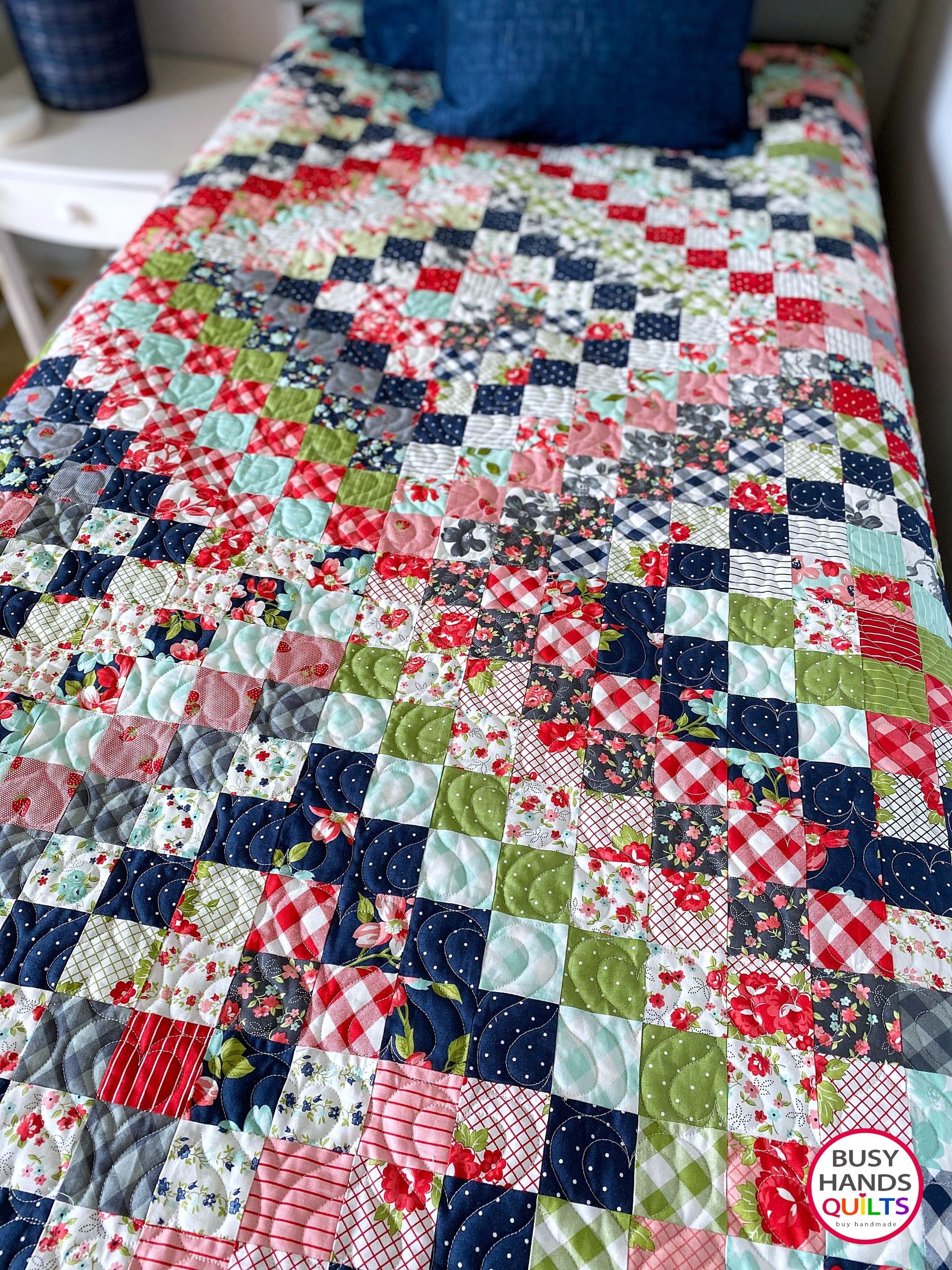 Scrappy Goodness Quilt Pattern by Busy Hands Quilts