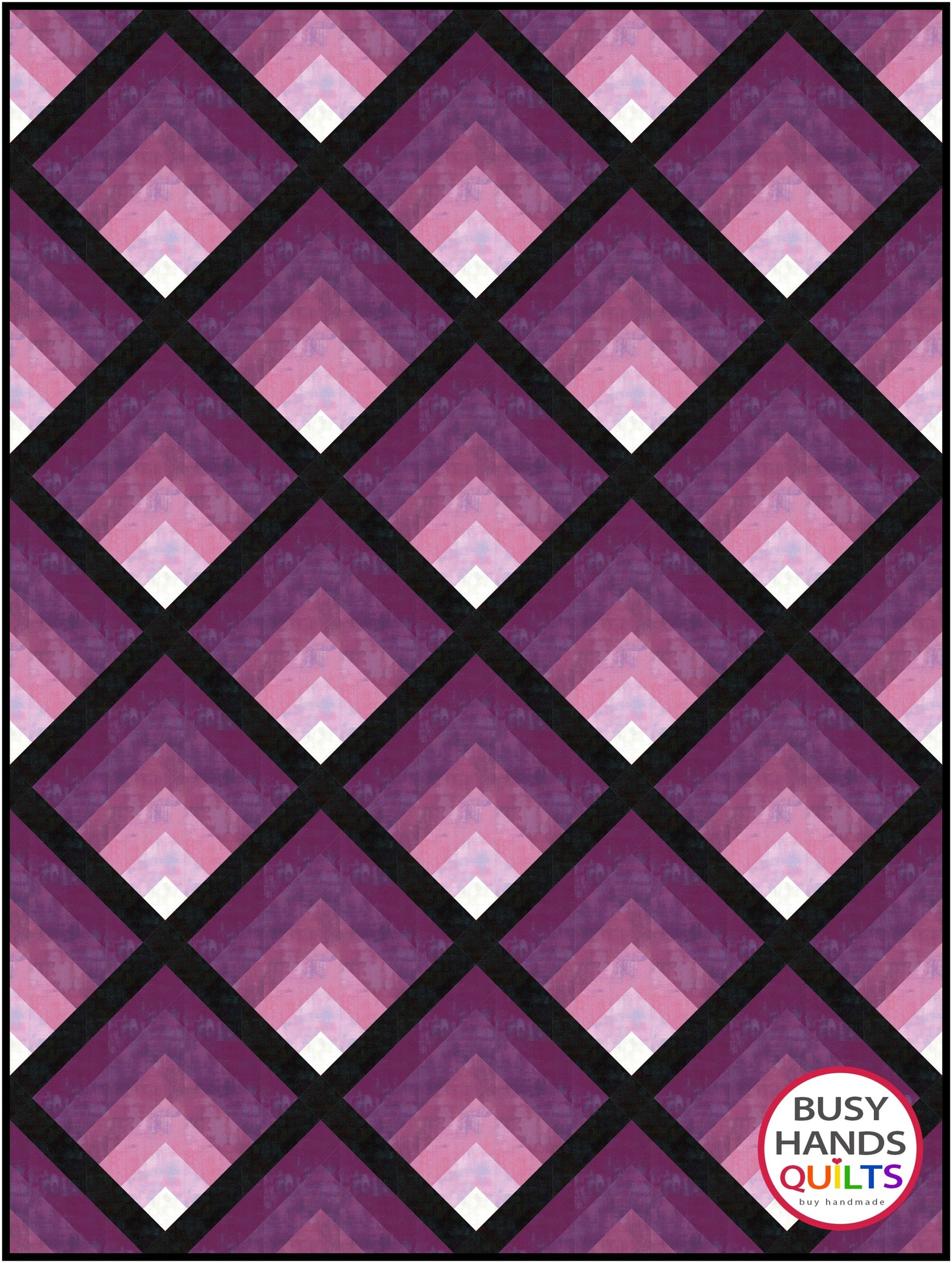 Waterfall II Quilt Pattern by Busy Hands Quilts