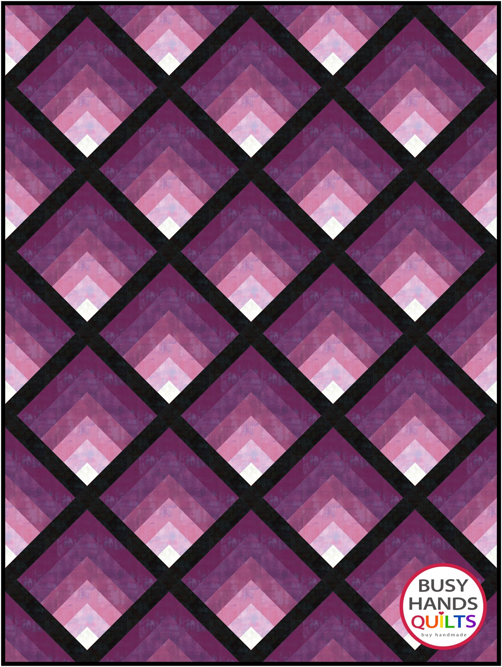 Waterfall II Quilt Pattern by Busy Hands Quilts