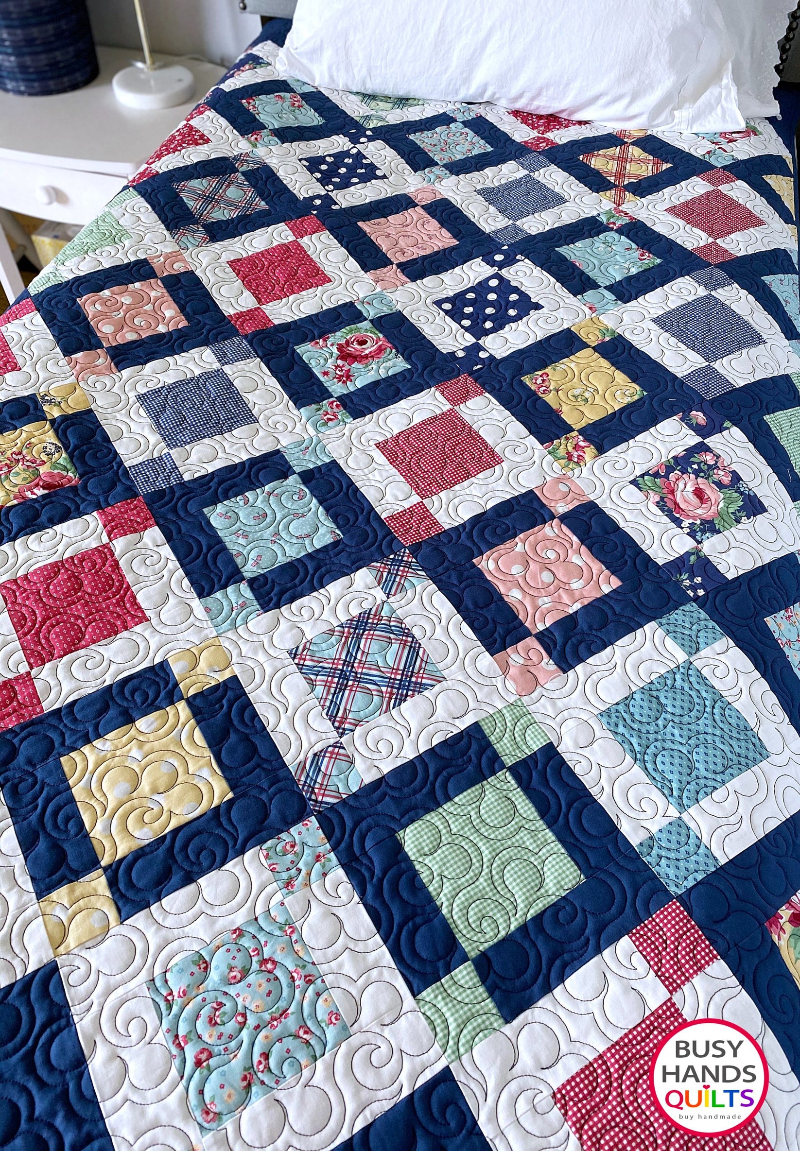 Woven Windows Quilt Pattern by Busy Hands Quilts