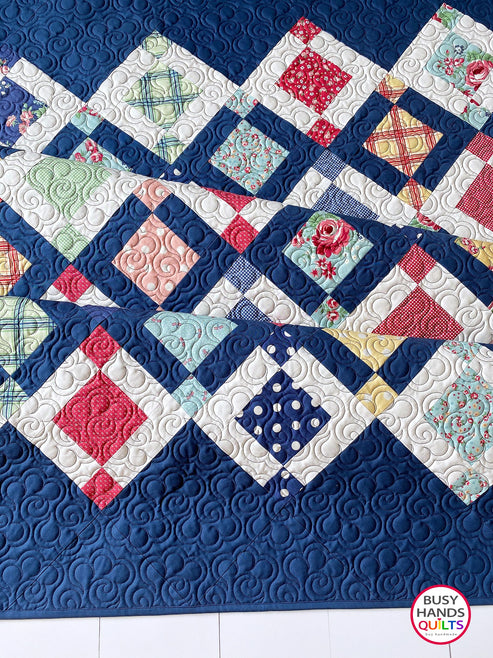 Woven Windows Quilt Pattern by Busy Hands Quilts