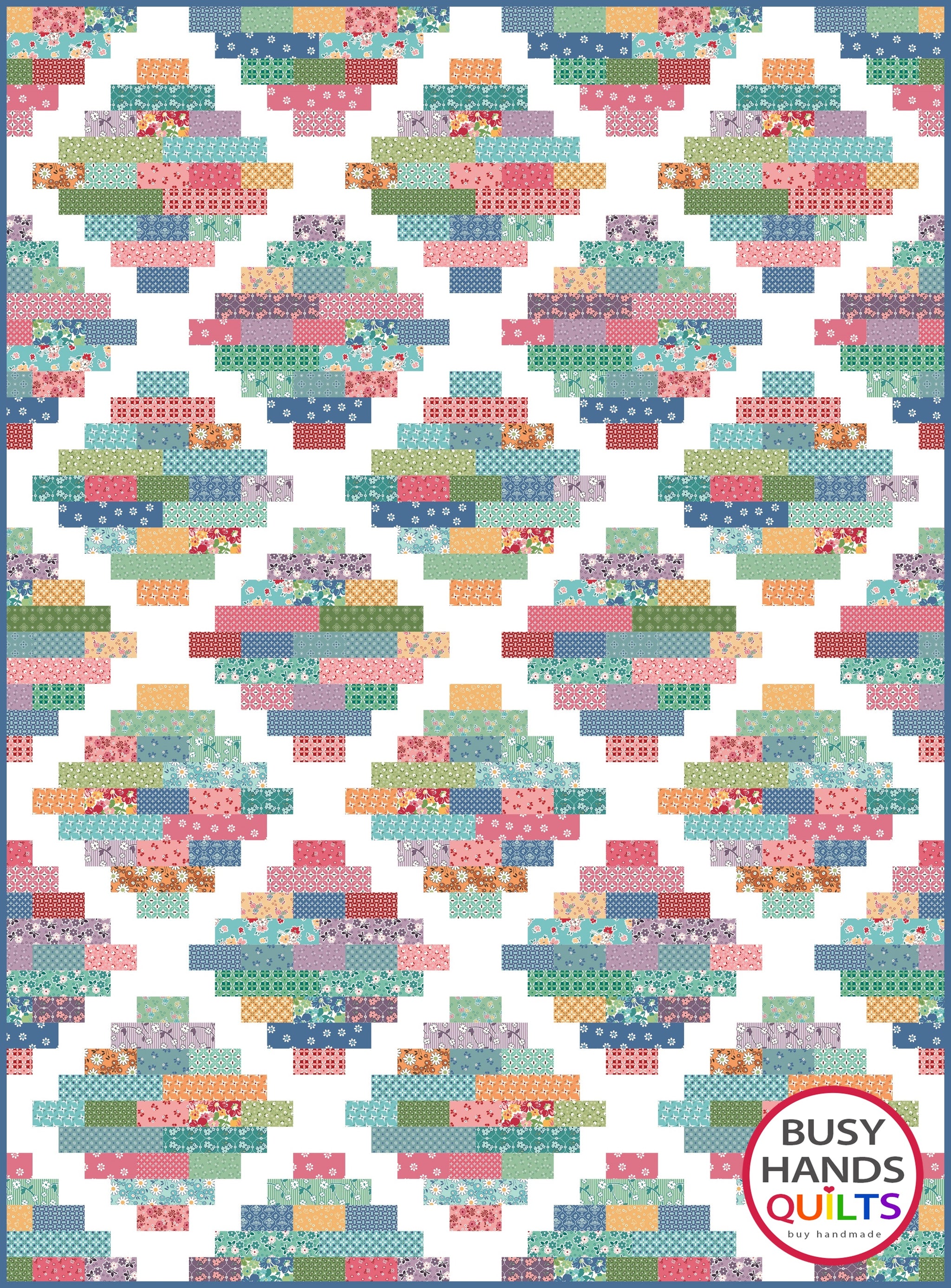Hampton Court Quilt Pattern by Busy Hands Quilts