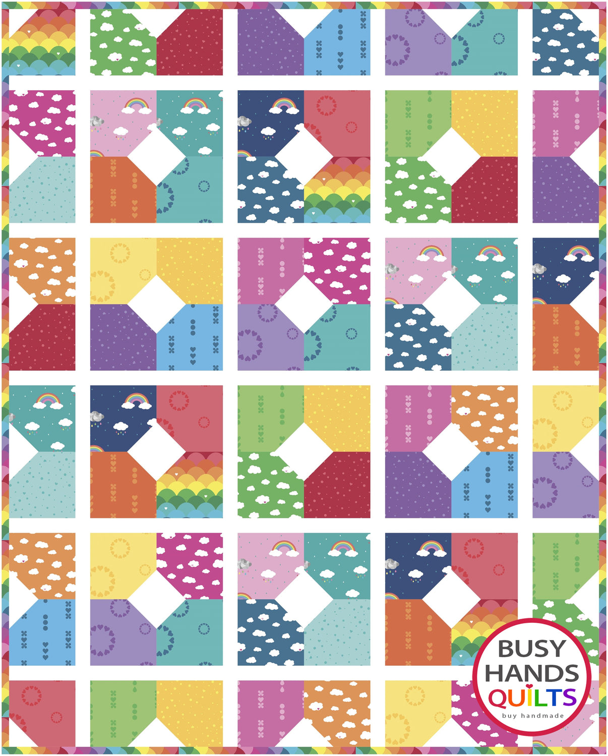 Cottage Love Quilt Pattern by Busy Hands Quilts