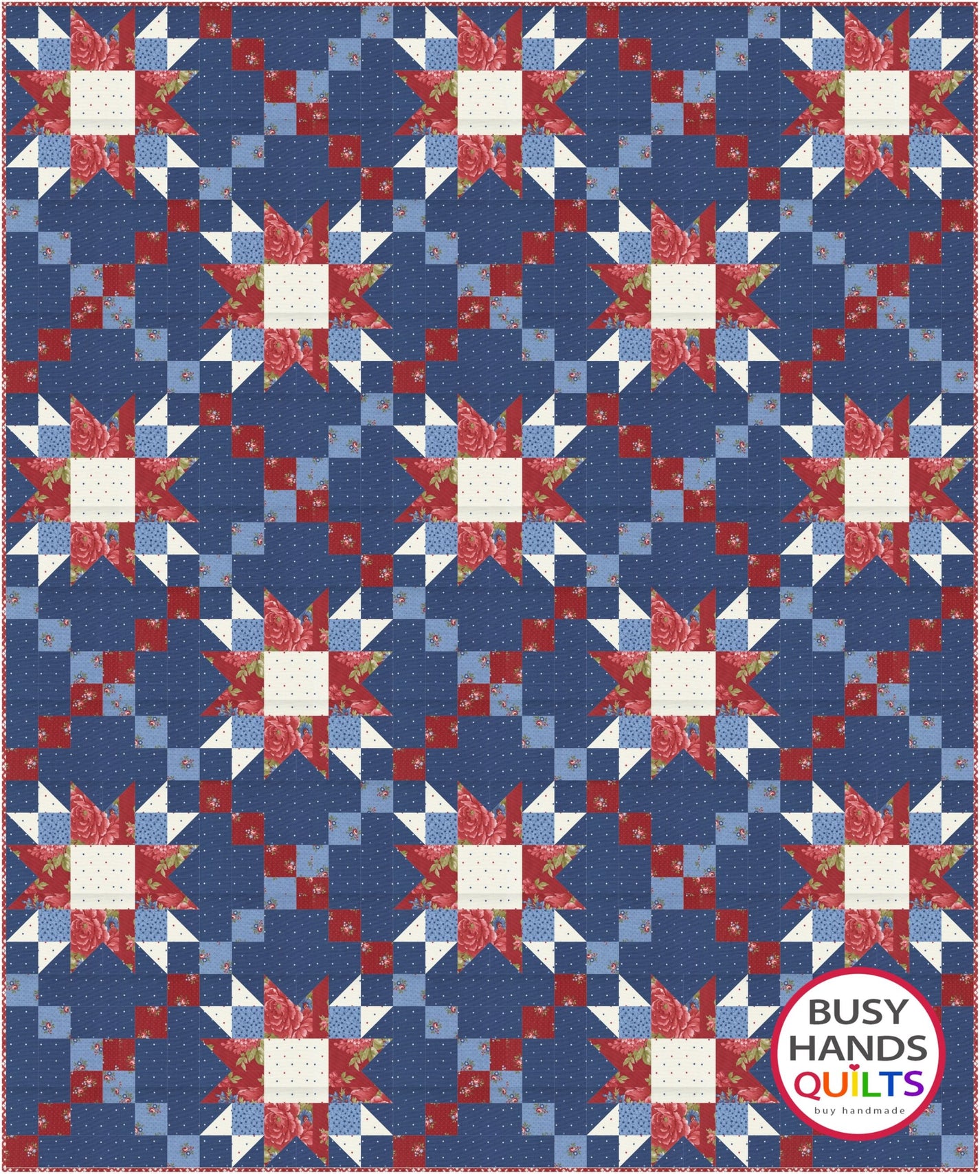 Shooting Stars Quilt Pattern by Busy Hands Quilts