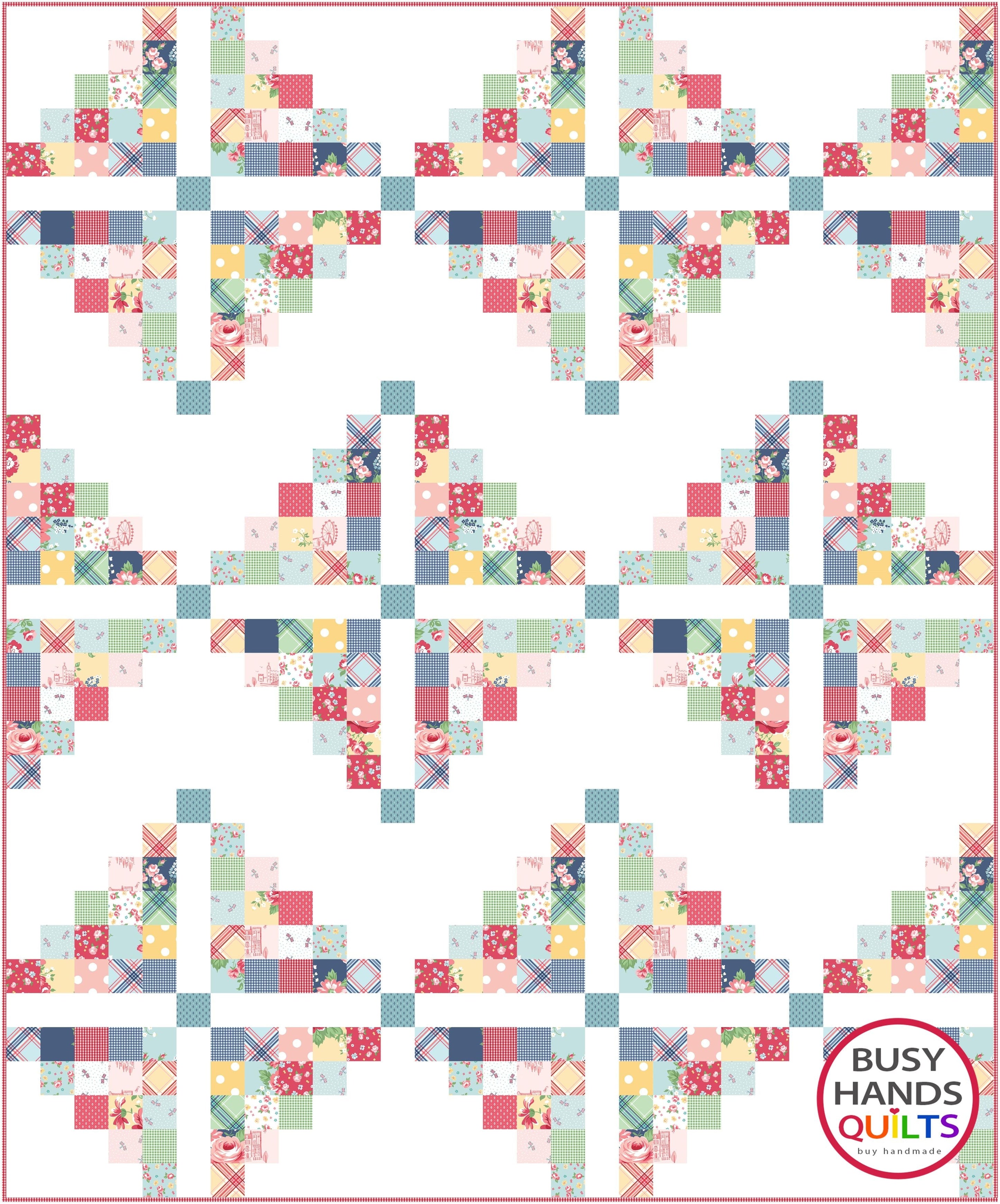 My Farmhouse Quilt Pattern by Busy Hands Quilts